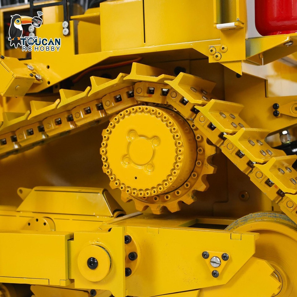 D11T 1/10 RC Hydraulic Bulldozer Heavy Duty Metal Giant Dozers Electric ...