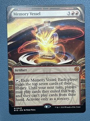 Memory Vessel (Showcase) Outlaws of Thunder Junction OTJ MTG | eBay