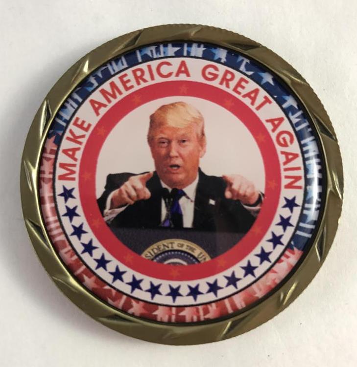 NEW 2" Donald Trump Make America Great Again RNC 2016 Cleveland Coin ...