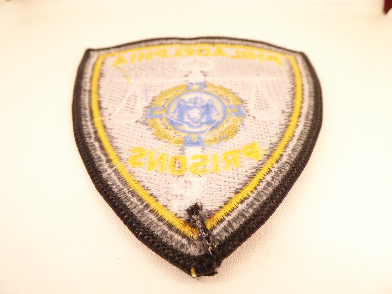 PATCH INSIGNE TISSUS - PHILADELPHIA - PRISONS - JAIL - PENNSYLVANIE ...