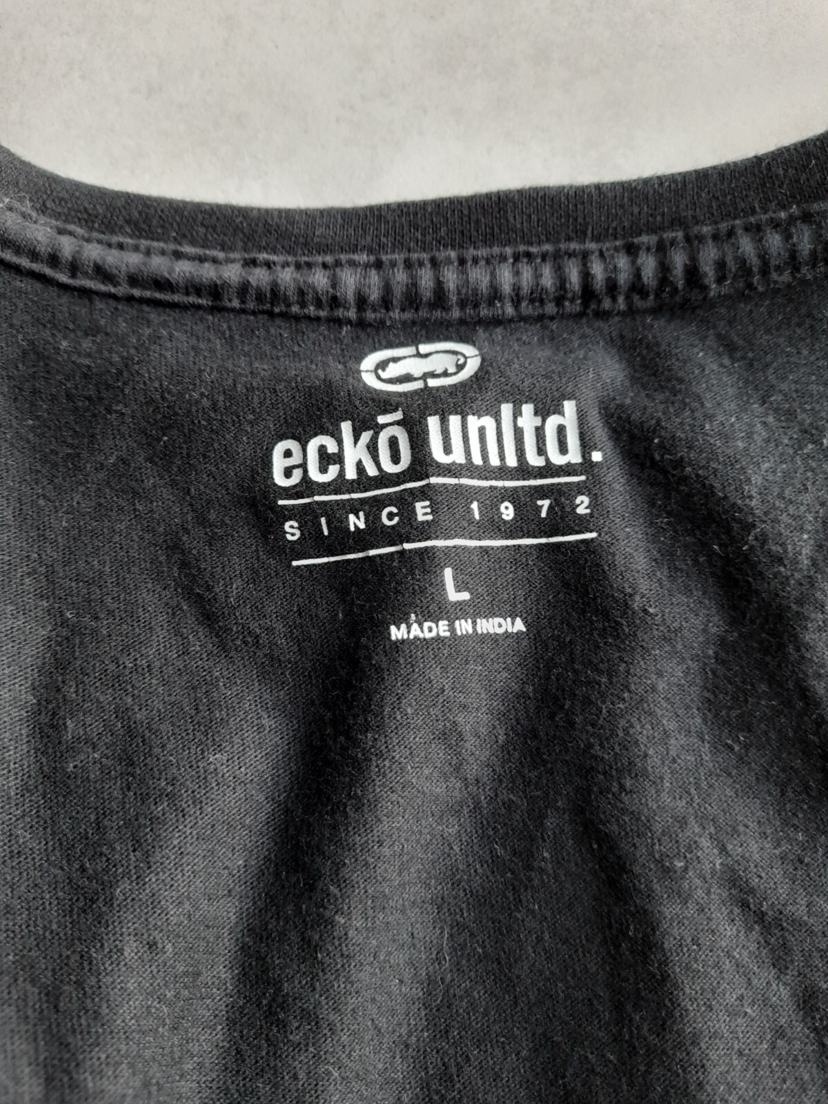 Size L Large Echo Unltd T-Shirt Ryno Grey | eBay Australia