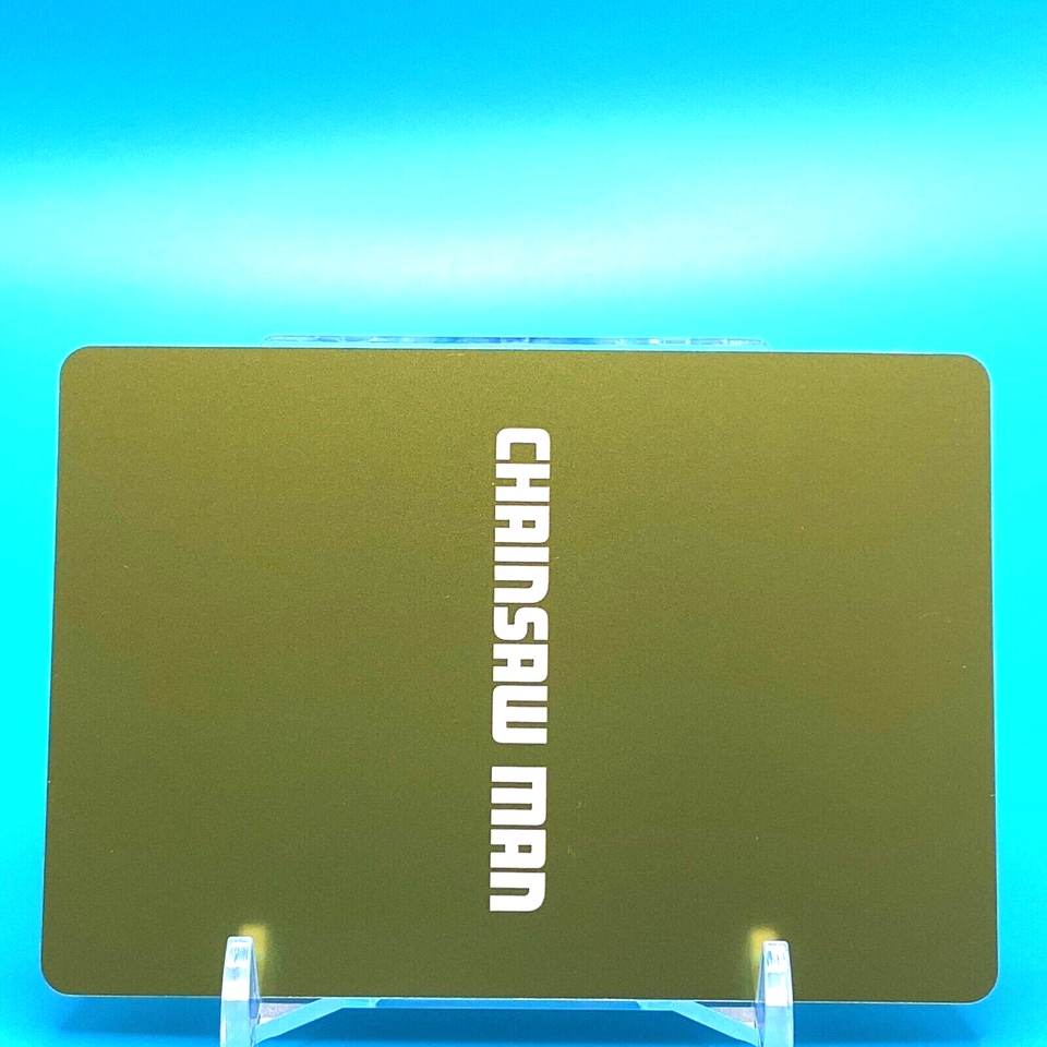 Chainsaw Man Card Kobeni & Chainsaw Man Japanese Anime Tatsuki Fujimoto ...