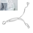 Man Urinary Incontinence Clamp Stainless Steel Leakage Proof ...