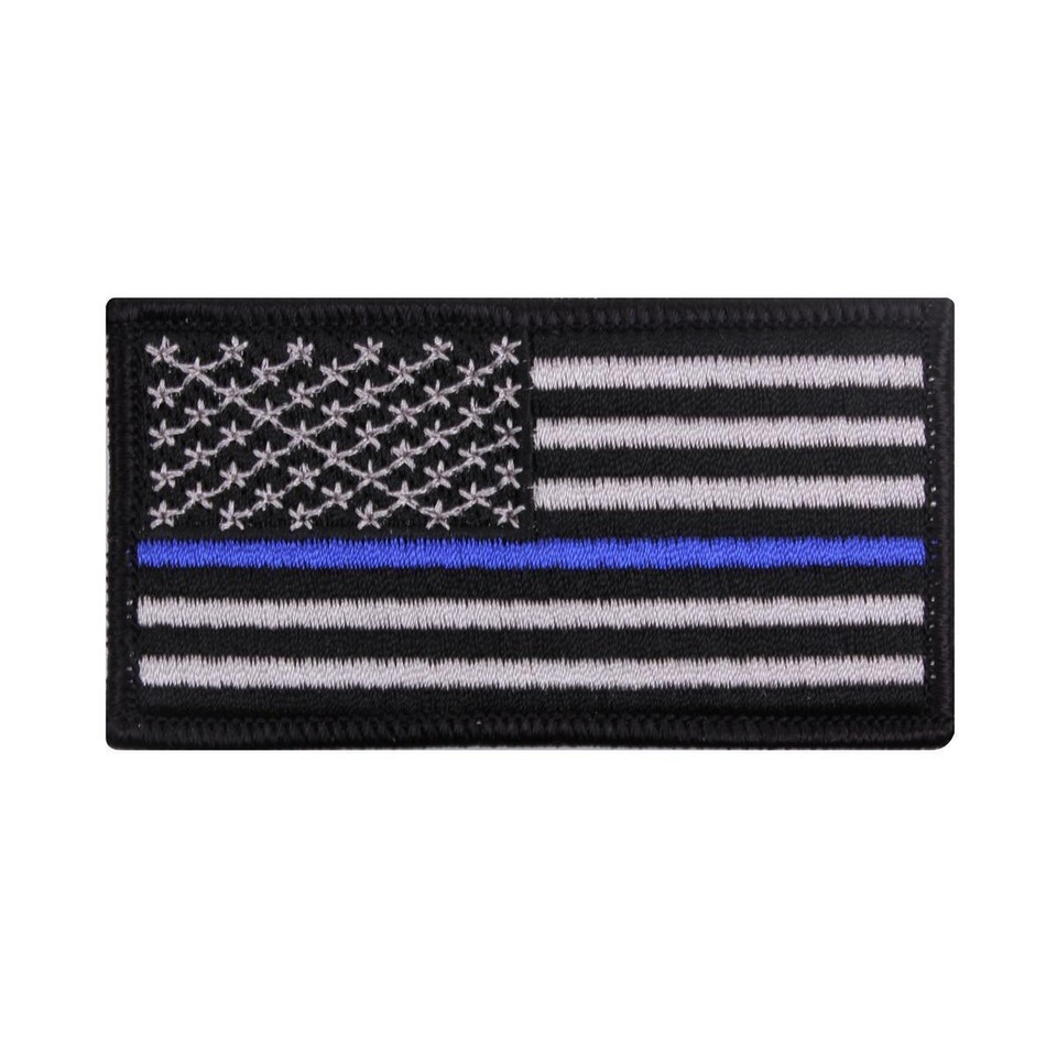 THIN BLUE LINE Operator Cap & Flag Patch Support Sheriff Police Law ...