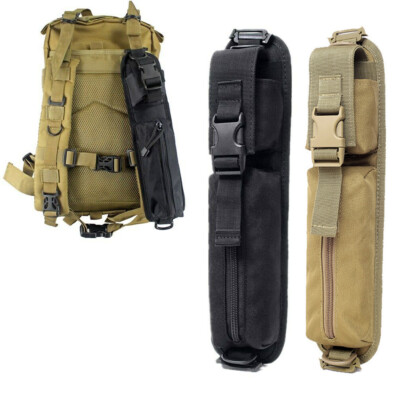Tactical Shoulder Strap Sundries Bag Flashlight Pouch Molle Outdoor EDC ...