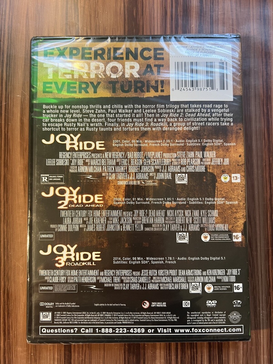 Joy Ride 3 Blu Ray