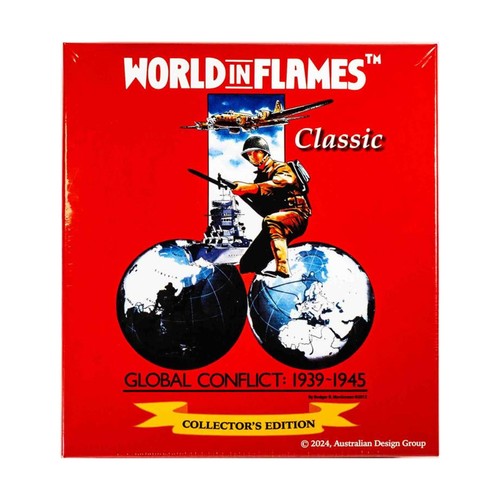 ADG World in Flam World in Flames (Classic Game, 2024 Collector's Box ...