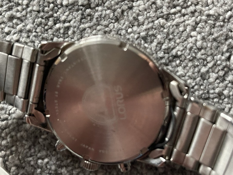 Lorus Wr50m Chronograph Mens Quartz Watch With Date VD57-X088 | eBay UK