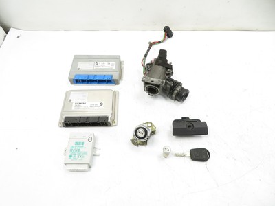 02 BMW Z3 E36 3.0L #1213 Lock & Key Set, ECU DME EWS Immobilizer ...