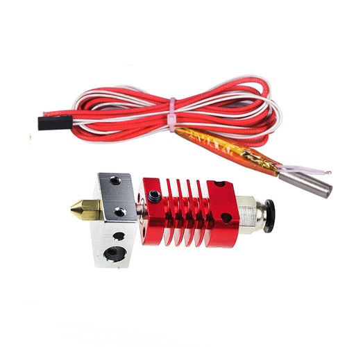 MK8 1.75/0.4MM Full Metal J-head Hotend Extruder Kit CR8 CR10 For 3D V6 ...