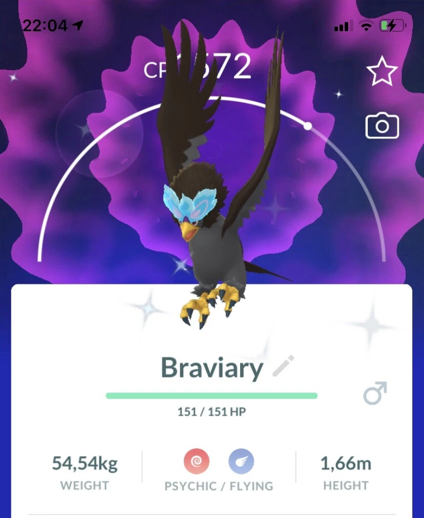 Braviary Pokemon Shiny