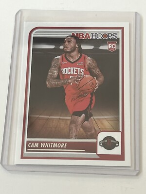 Cam Whitmore 2023-24 Panini NBA Hoops - Rookies #265 Houston Rockets ...