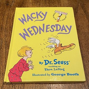 Dr Seuss Writing as Theo. LeSieg Wacky Wednesday Hardcover Book | eBay