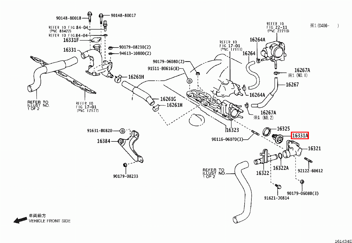 Genuine Corolla ZZE122 ZZE121 ZZE120 ZRE152 ZRE151 ZRE142 1.8 1.6 1.4 ...