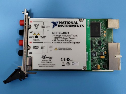 Used National Instruments NI 778271-01 PXI-4071 Free Shipping | eBay