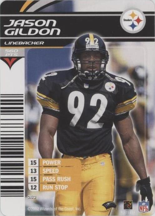 2002-03 NFL Showdown Jason Gildon #263 for sale | eBay