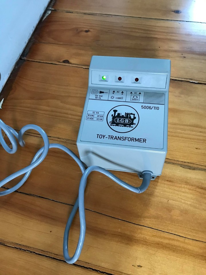 LGB 5006 5006/110 Toy Transformer New In Box G Scale Lehmann Power ...