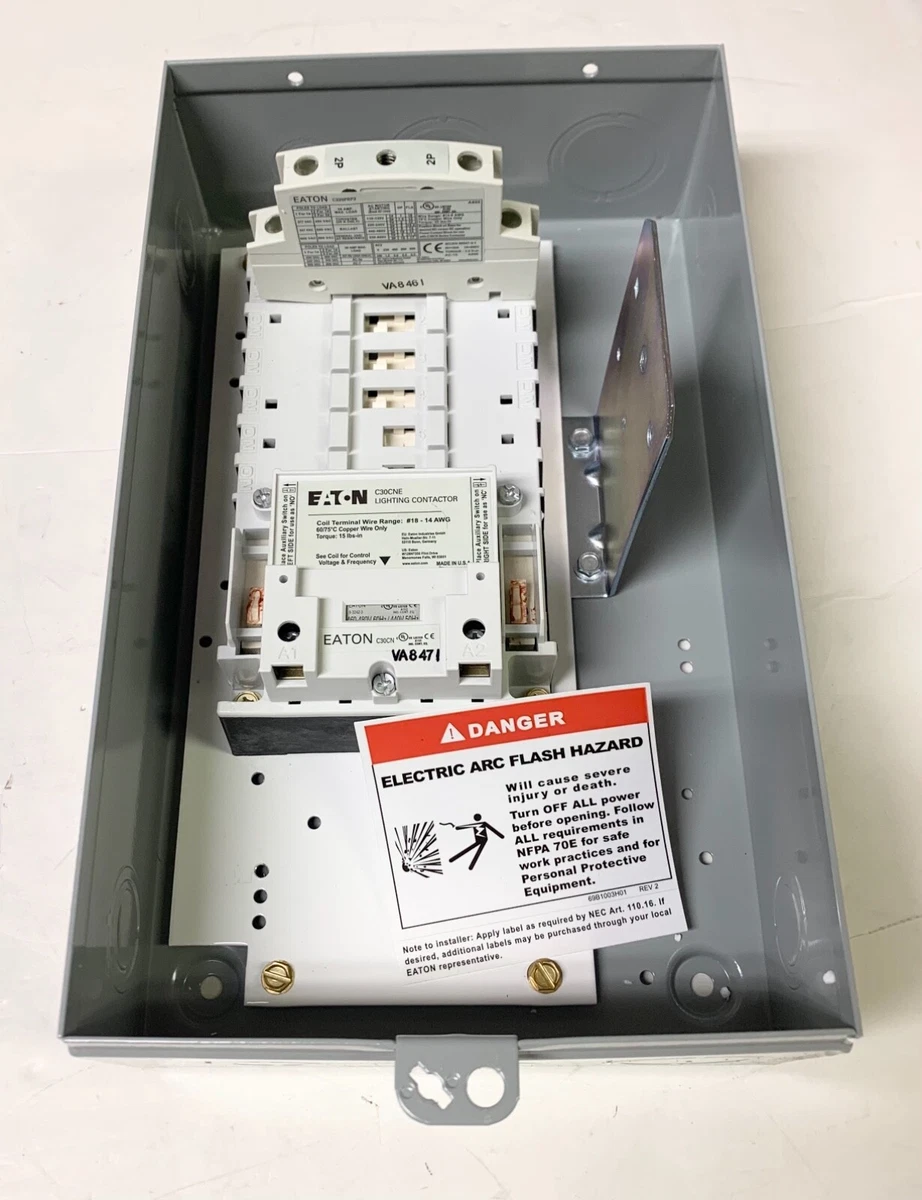 Eaton 2 Pole Lighting Contactor | Shelly Lighting