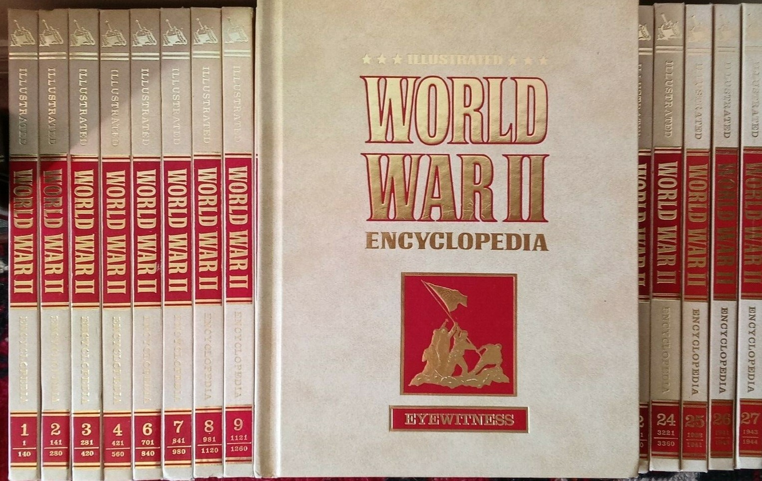 ILLUSTRATED WORLD WAR II ENCYCLOPEDIA VOLUMES 1-28 STUTTMAN | eBay