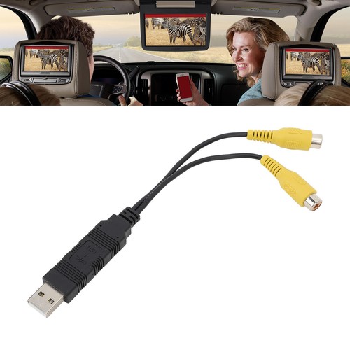 USB-CVBS Video Output Adapter HD Video USB- Interface Cable Adapter For ...