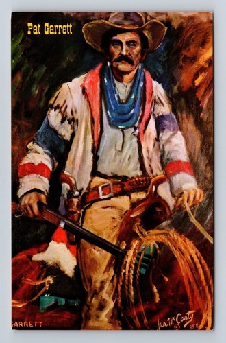 Pat Garrett, Portrait, People, Antique, Vintage Souvenir Postcard | eBay