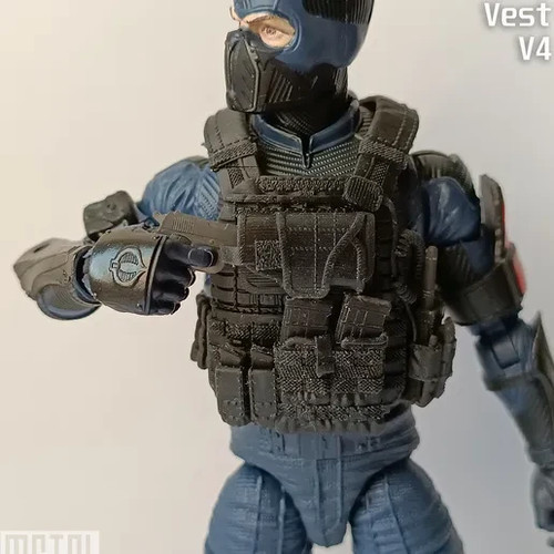 1/12 Flexible Tactical/Ballistic Armor Vest for Gi Joes, Marvel Legends ...