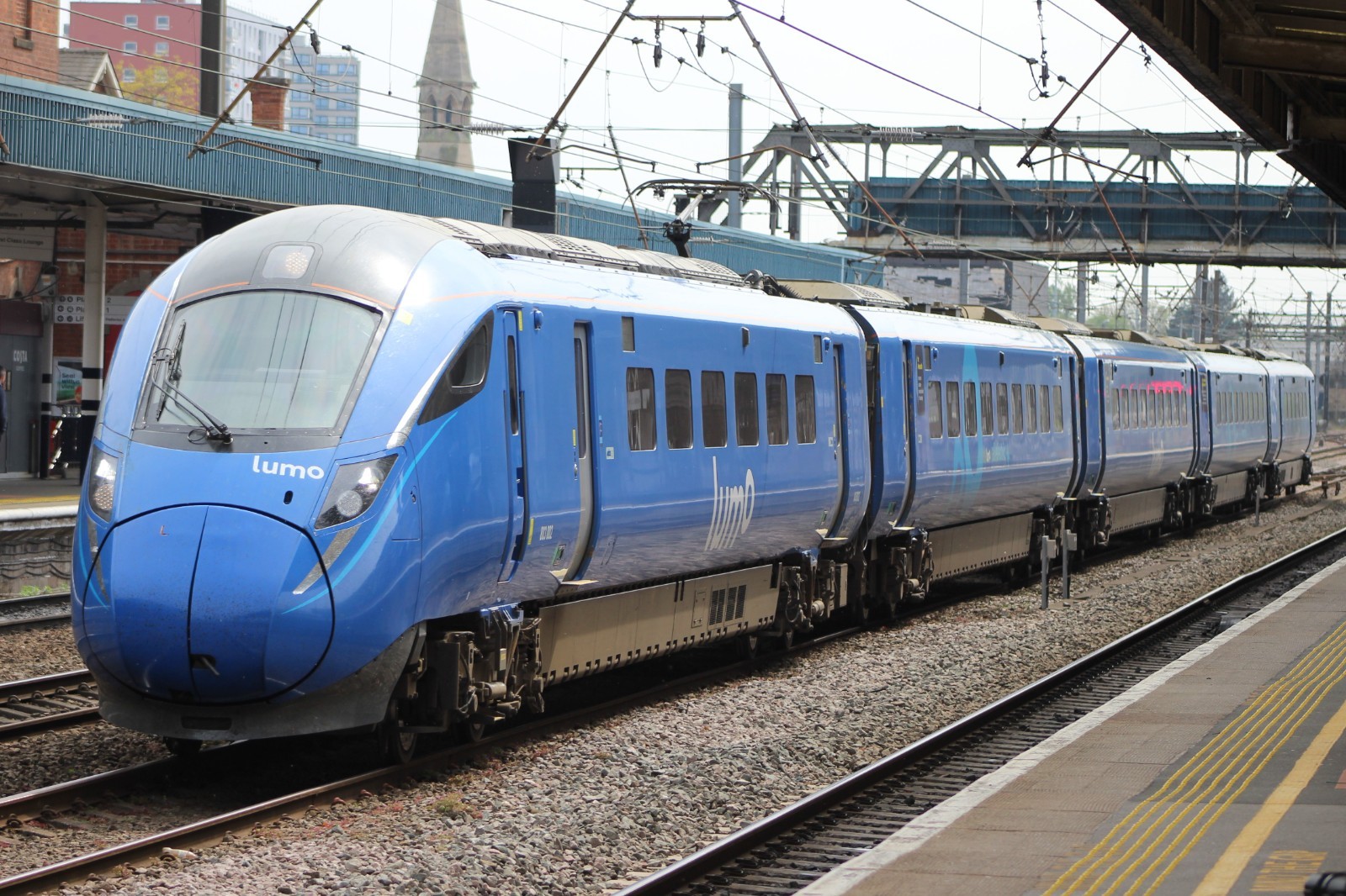 CLASS 803, 803002 LUMO AT DONCASTER 6X4 TRAIN PHOTO | eBay UK