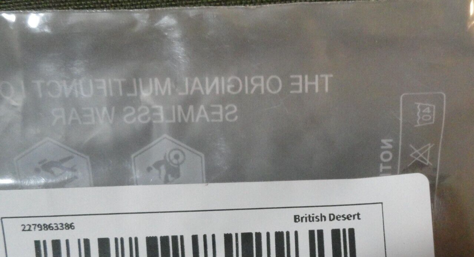 BRITISH UK DPM DESERT BDU CAMOUFLAGE COLD WEATHER BALACLAVA GAITER HOOD ...