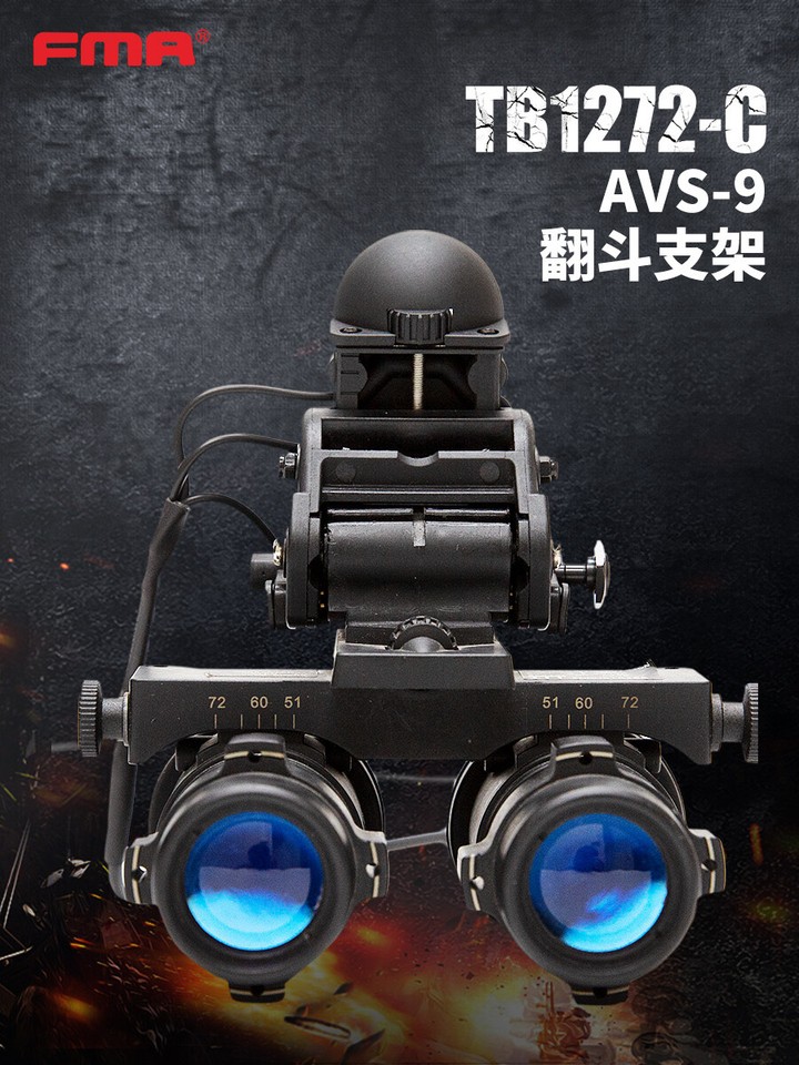 FMA Functional ANVIS6 9 aviator's NVG Mount Base / ANVIS 9 AVS-9 ...