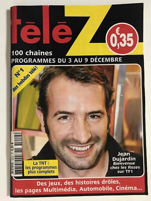 TELE Z n°1212 - 2005 - JEAN DUJARDIN | eBay