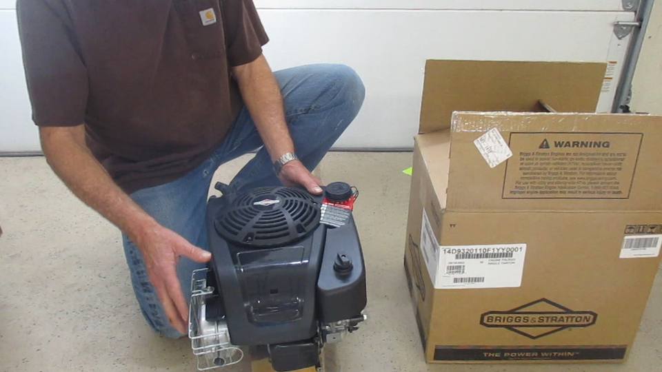 Genuine Briggs & Stratton Toro 21199 Engine TimeMaster 14D932-0110-F1 ...