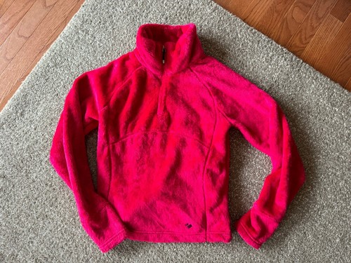 Obermeyer - 3/4 zip pullover jacket - HOT PINK - LG | eBay