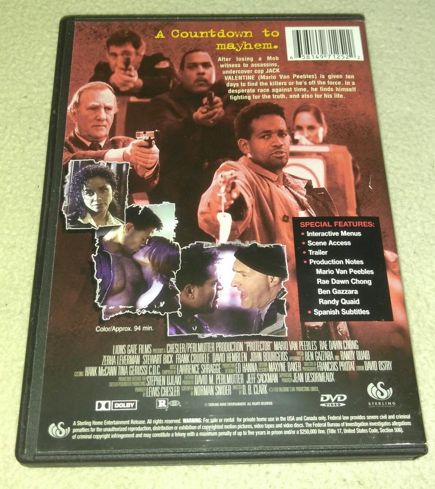 Protector (DVD, 1999)*RARE oop 658149712522| eBay