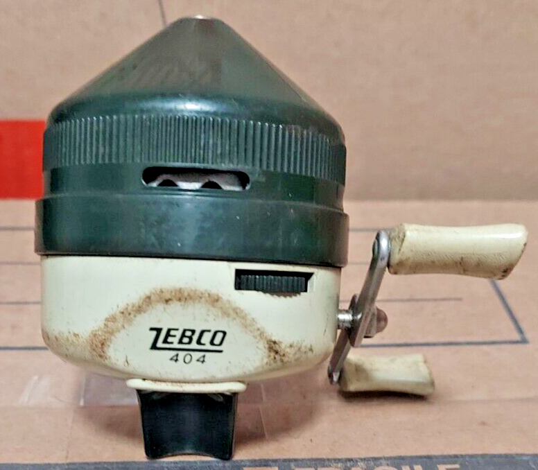 Vintage Zebco Fishing Reel Early Green 404 | eBay