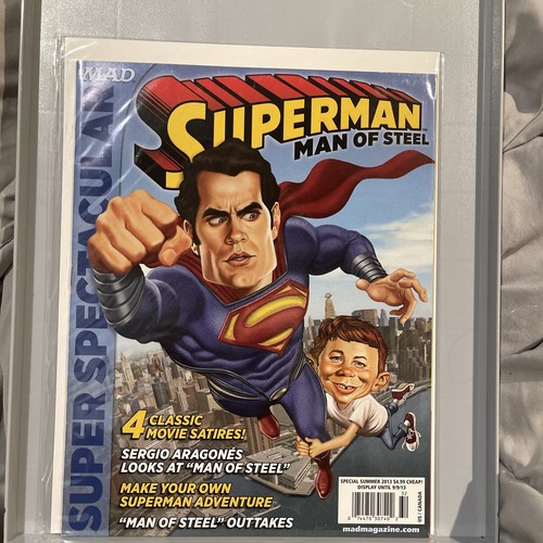 MAD 2013 Magazine Super Spectacular Special DC Superman Man of Steel | eBay