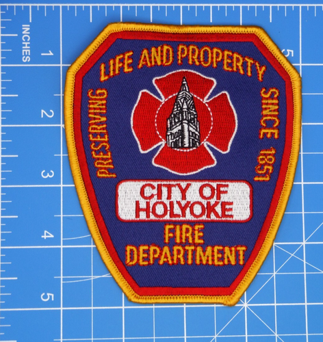 City of Holyoke MASSACHUSETTS Fire Department Patch | eBay