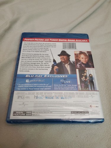 Uncle Buck - Blu-ray - John Candy - New 25192094095 | eBay