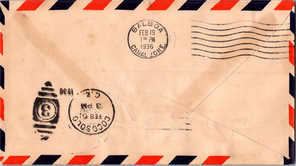 CANAL ZONE Galapagos Squadron Flight Cristobal US Military 1936 | eBay UK