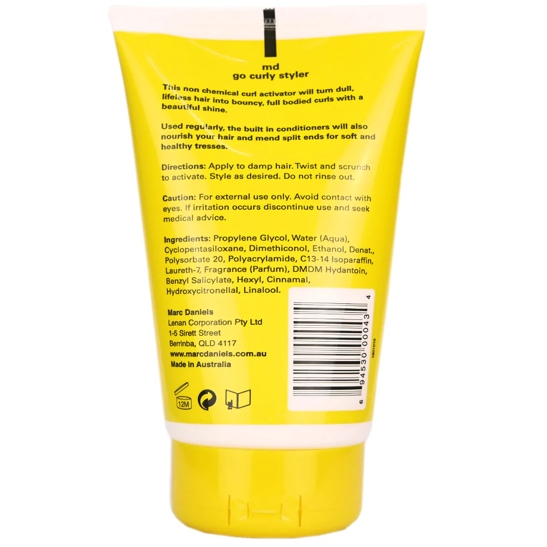 Marc+Daniels+Go+Curly+Enhance+Define+Curls+150ml+Moisturising+Hair ...