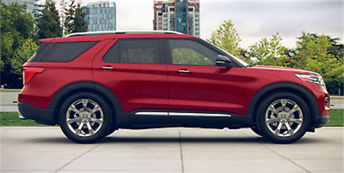 Fits for Ford Explorer 2020-2024 Deployable Electric Running Board Side ...