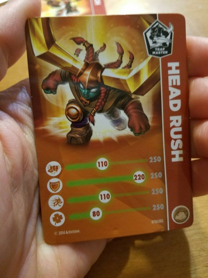Skylanders Trap Team Giants Spyro's Adventure Swap Force Trading Cards ...