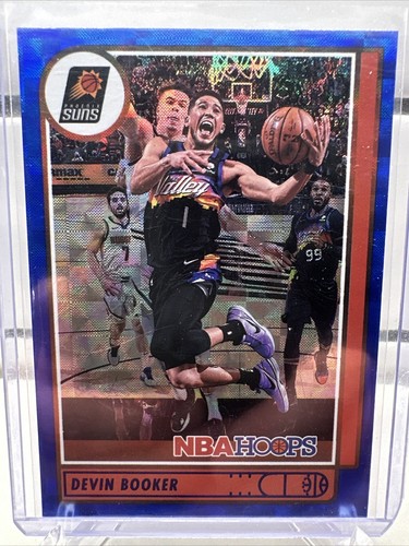 2021-22 Panini NBA Hoops - Hyper Blue #6 Devin Booker for sale online ...