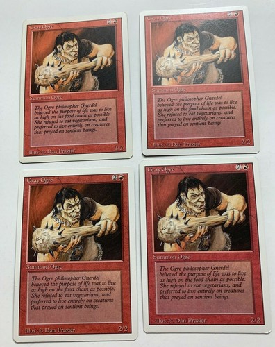 GRAY OGRE MTG Revised Magic the Gathering Cards | eBay