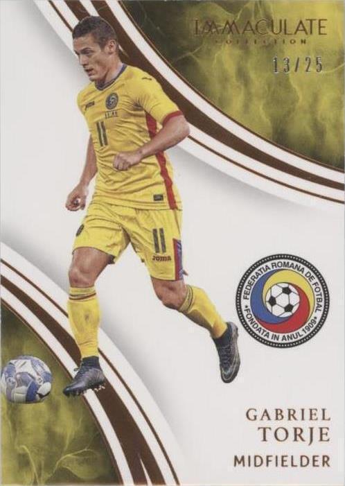 2017 Panini Immaculate Collection - Gabriel Torje #14 Bronze /25 for ...