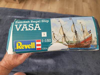 Original Swedish Regal Ship VASA Model Kit 1/150 Revell #05414 2011 | eBay