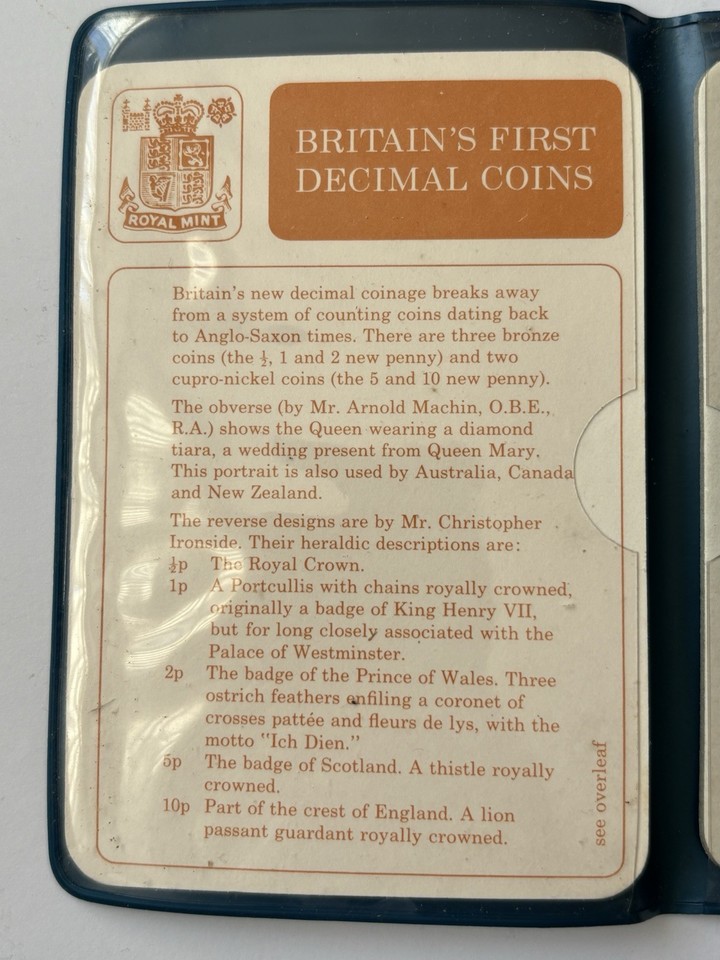 Britains First Decimal Coins Set. | eBay UK