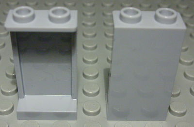 Lego Wand Container 1x2x3 new Grau 2 Stück | eBay