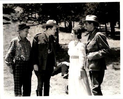 TOM KEENE & PEGGY KEYS 1937 Raw Timber Original Movie Still Photo C-108 ...
