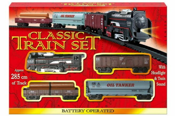 Kandy Toys Classic Model Battery Operated Train Set - KTY-TY0834 for ...