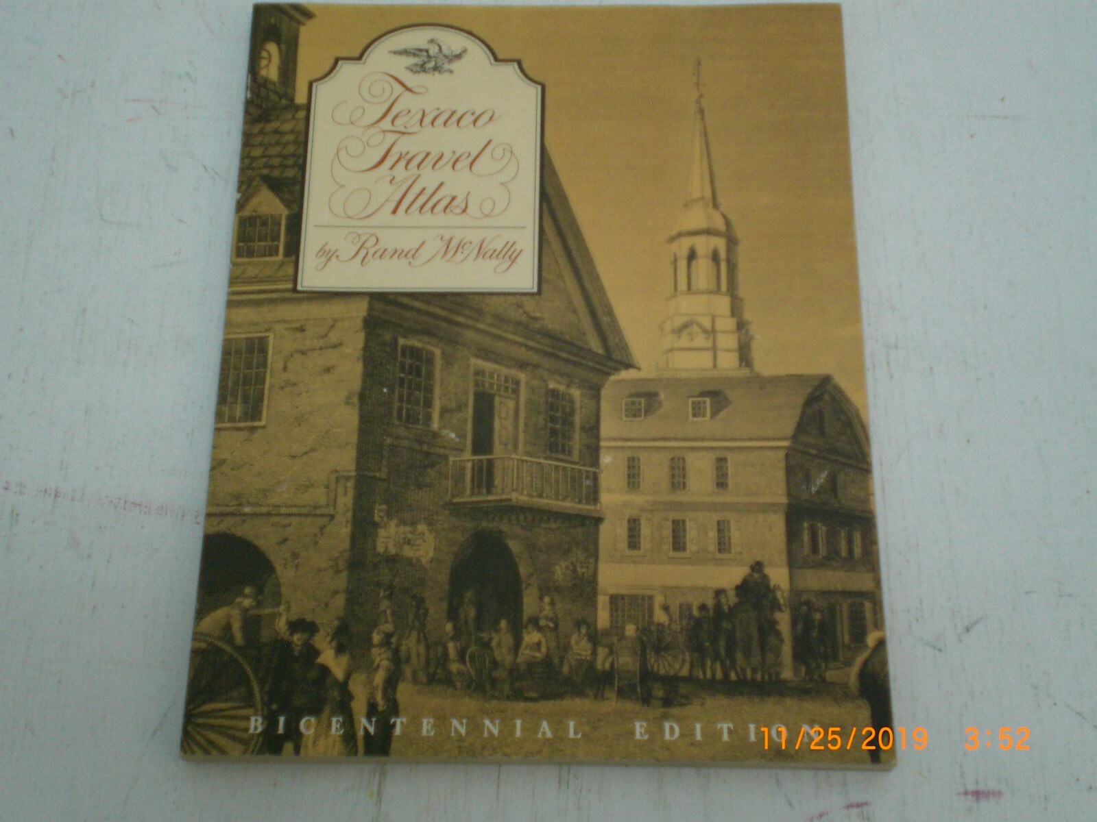 Texaco Travel Atlas by Rand McNally Bicentennial Edition Paperback | eBay